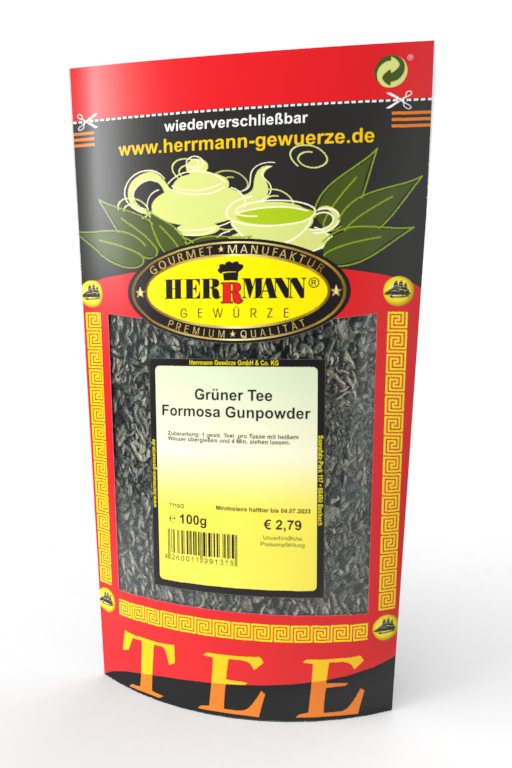 Grüner Tee Gunpowder | Grüntee | Tee | Herrmanngewuerze